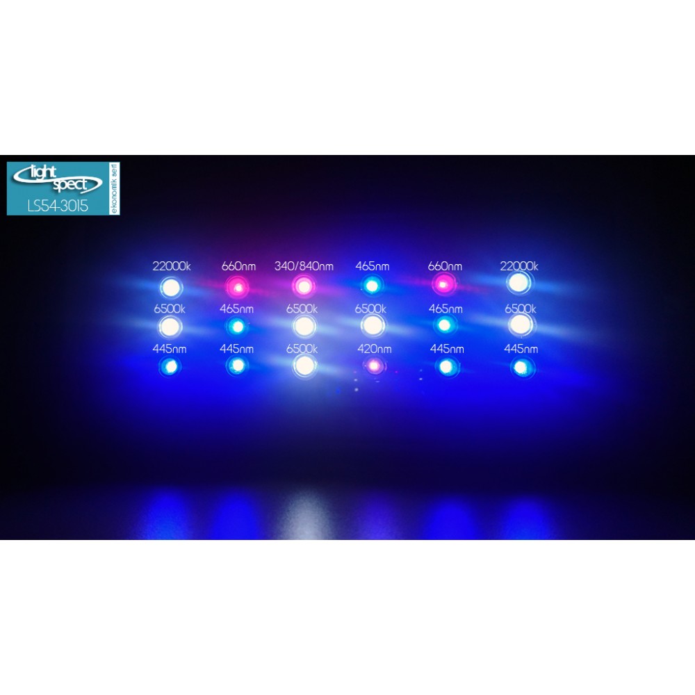 Light Spect 54W Led Armatur LS54-3015-UK (3Kanal Uzk.Kum)