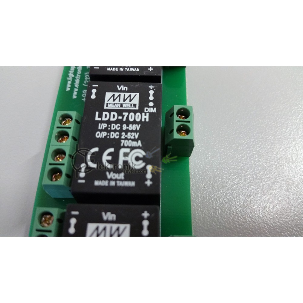 MeanWell LDD 700H 4 kanal Led Sürücü Pwm